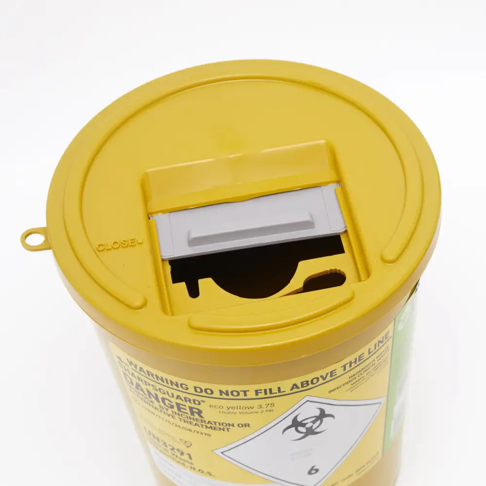 Sharps Disposal Container 3.75L First Aid Supplies